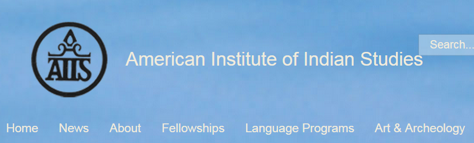 Research Fellowships at American Institute of Indian Studies, USA