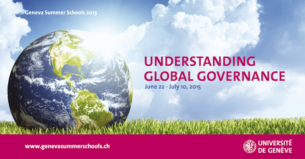Summer School - Understanding Global Governance, University of Geneva ...