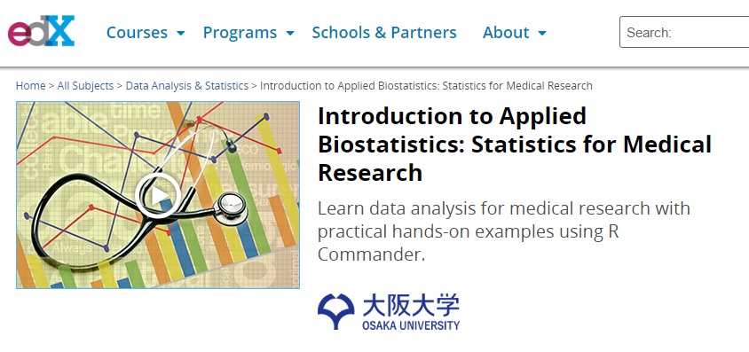 Osaka University Online Course - Introduction to Applied Biostatistics ...