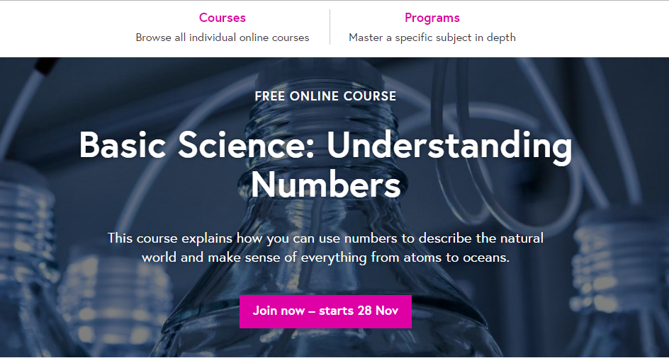 The Open University Online Course - Basic Science,Understanding Numbers