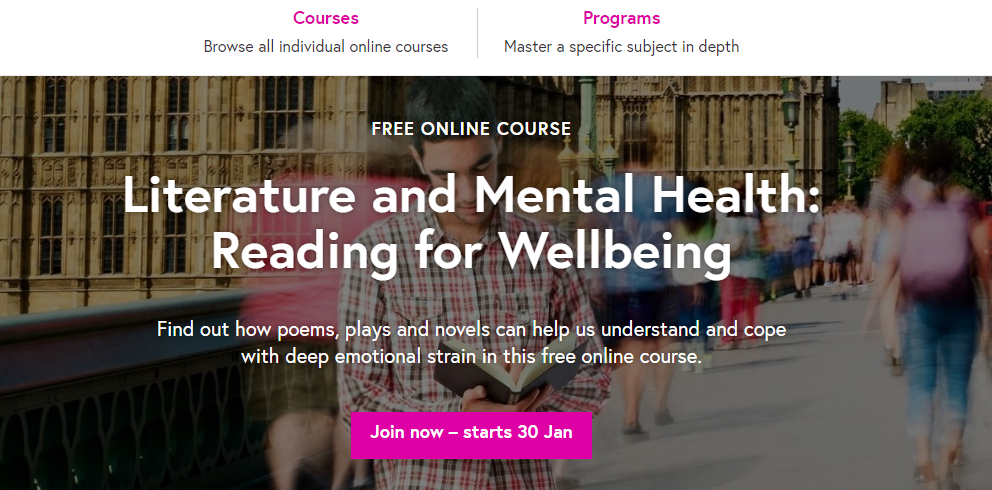 University of Warwick Online Course - Literature and Mental Health ...