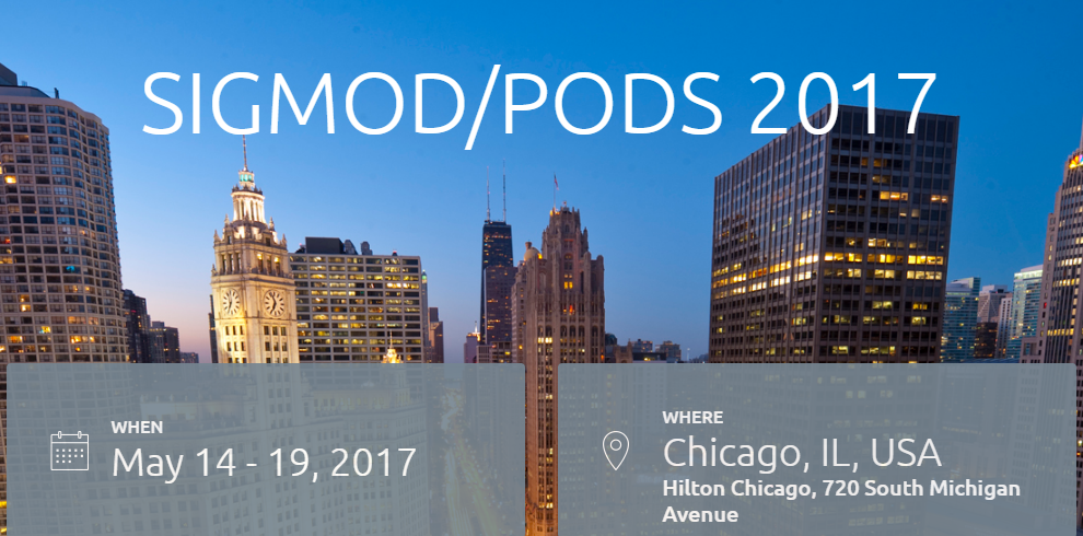 SIGMOD/PODS Conference Student Travel Awards 2017
