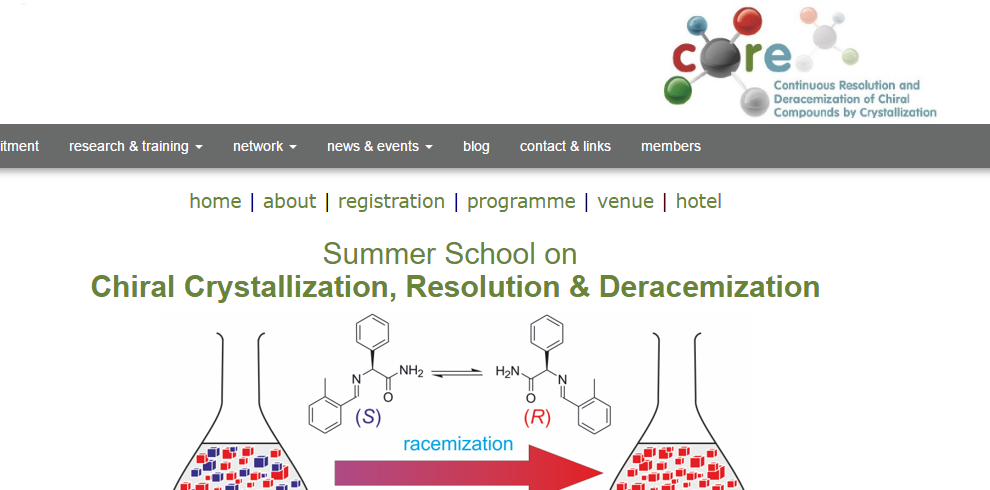 Summer School - Chiral Crystallization, Resolution & Deracemization, 3 ...