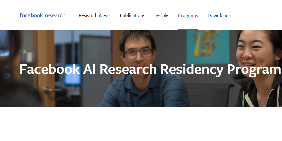 Facebook AI Research Residency Program 2018