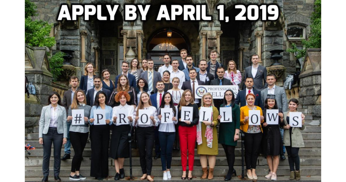 PFP (Professional Fellows Program) Exchange Program 2019, USA